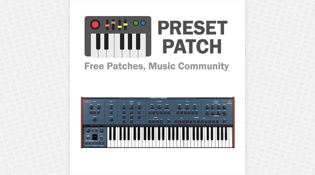 Behringer UB-Xa - Free Patches, Presets, Soundsets and Sound Design.