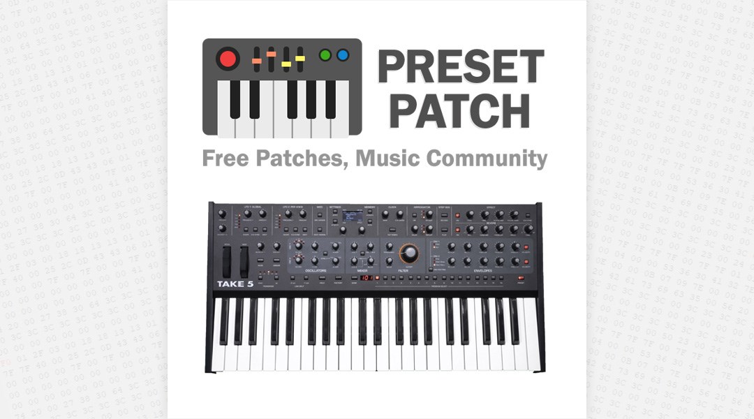 Sequential Take 5 - Free Patches, Presets, Soundsets and Sound Design.